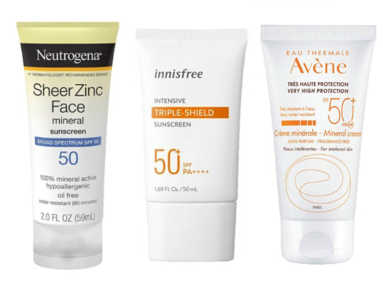 Different Types Of Sunscreen in Malaysia For Face And Body