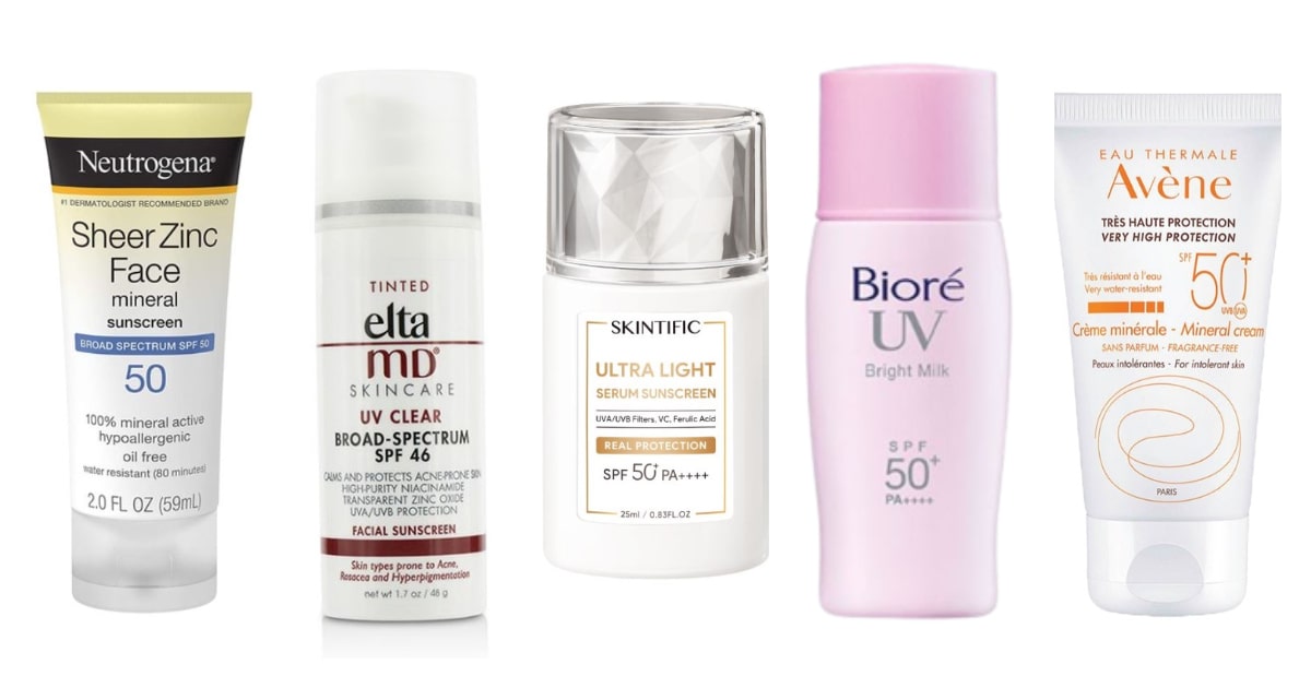 Different Types Of Sunscreen in Malaysia For Face And Body