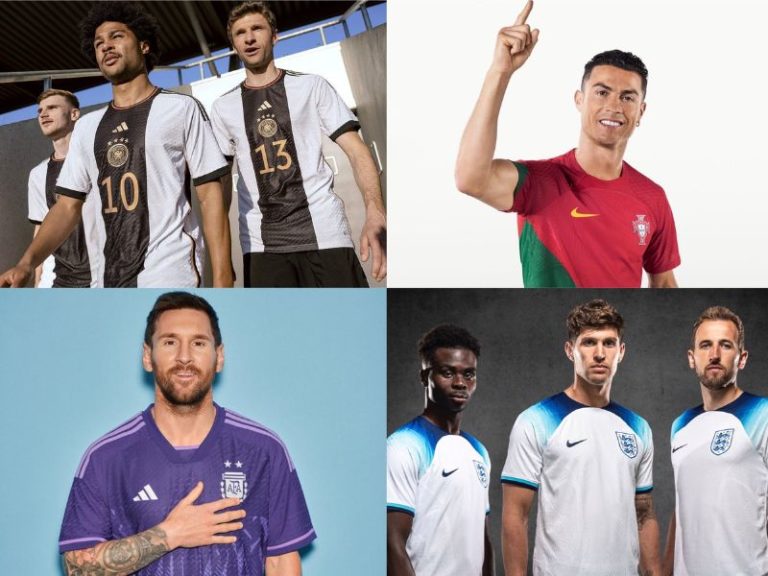 FIFA World Cup Qatar 2022: All Jerseys For 32 Competing Teams