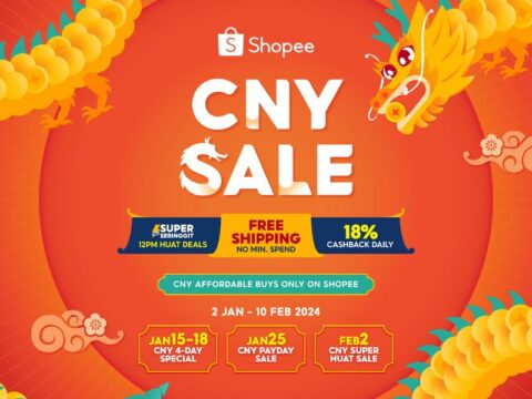 Shopee CNY Sale Is Back! Don't Miss These Exclusive Deals