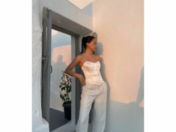 13 All-White Outfits For Ladies & Men That Are Far From Boring