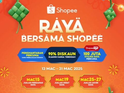 Jualan Raya Bersama Shopee 2025 Menjanjikan Tawaran Padu!
