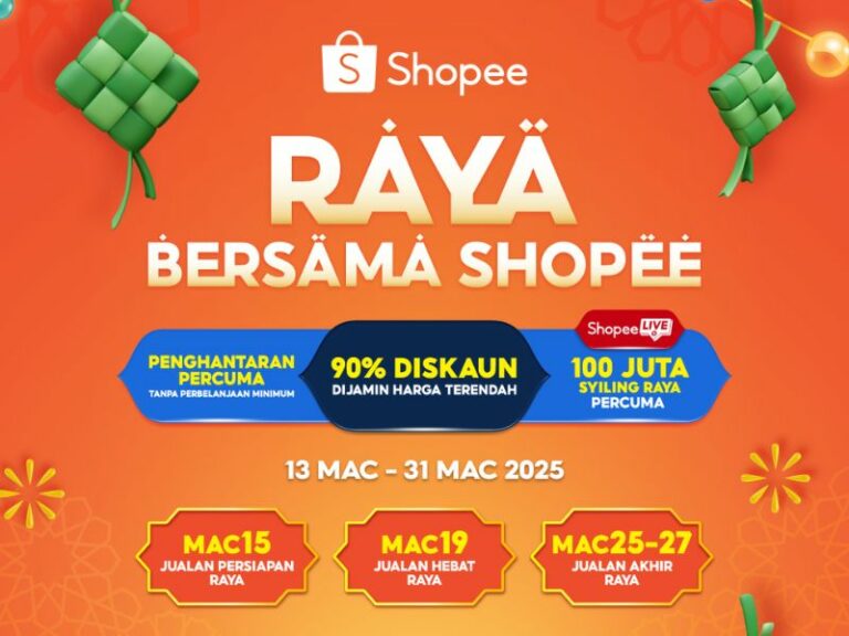 Jualan Raya Bersama Shopee 2025 Menjanjikan Tawaran Padu!